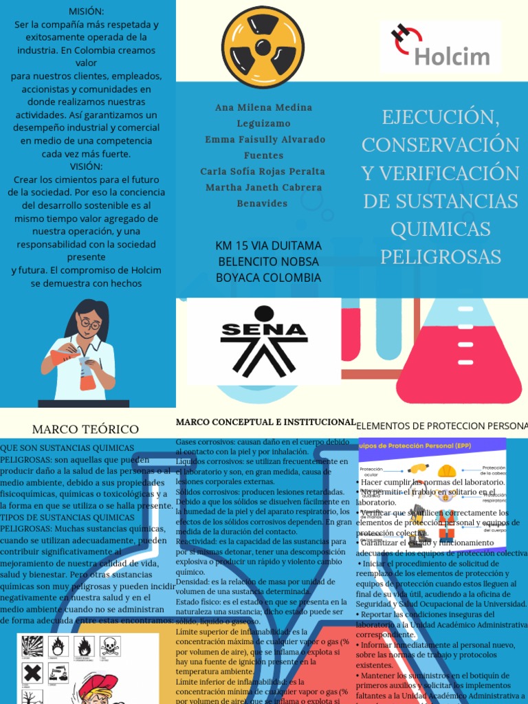 Folleto Sustancias Quimicas | PDF | Naturaleza | Ciencias fisicas