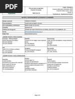 MSDS Zetanil | PDF | Agua | Ecología