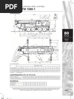 Liebherr LTM 1100/2 Load Chart Guide | PDF | Crane (Machine) | Equipment