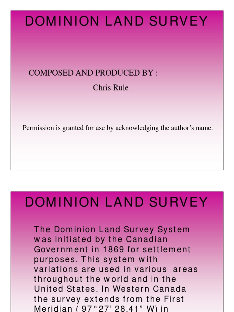 Dominion Ls | PDF | Canada | Geography