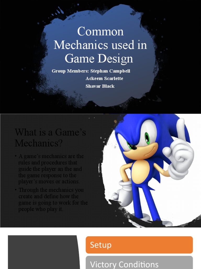 Game Design Mechanics Explained | PDF