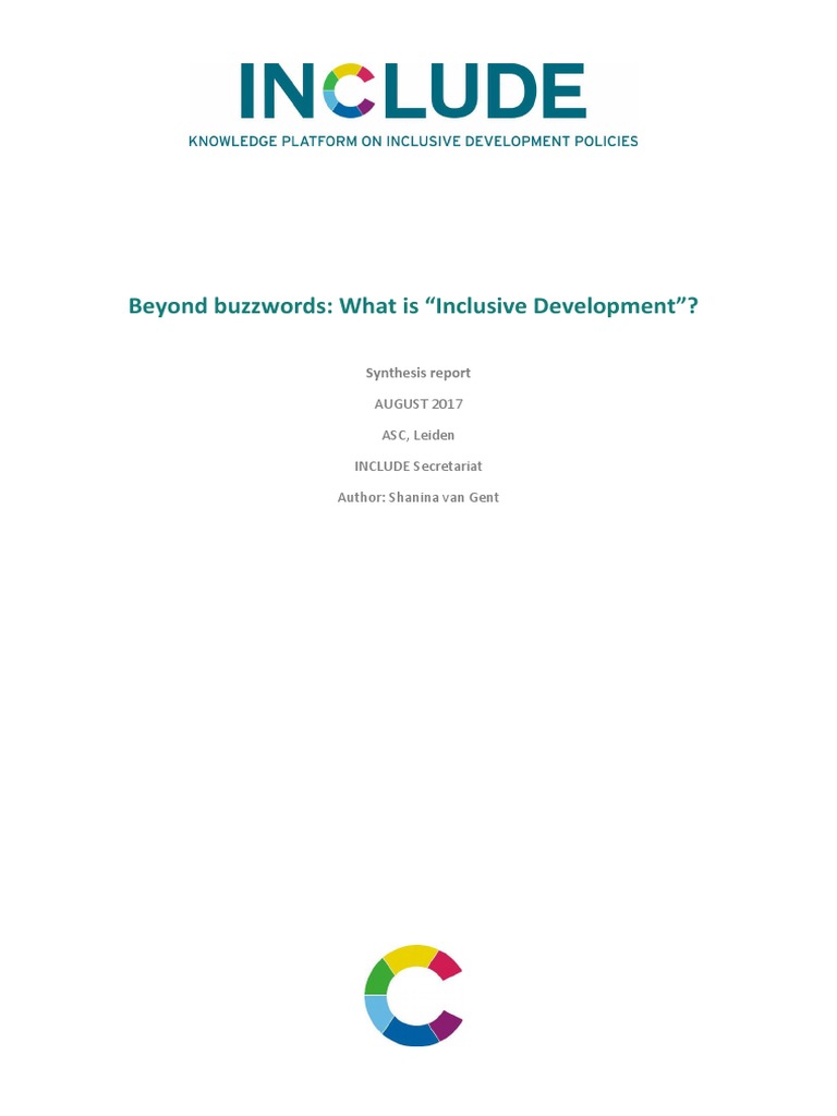 Beyond Buzzwords | PDF | Social Exclusion | Economic Inequality