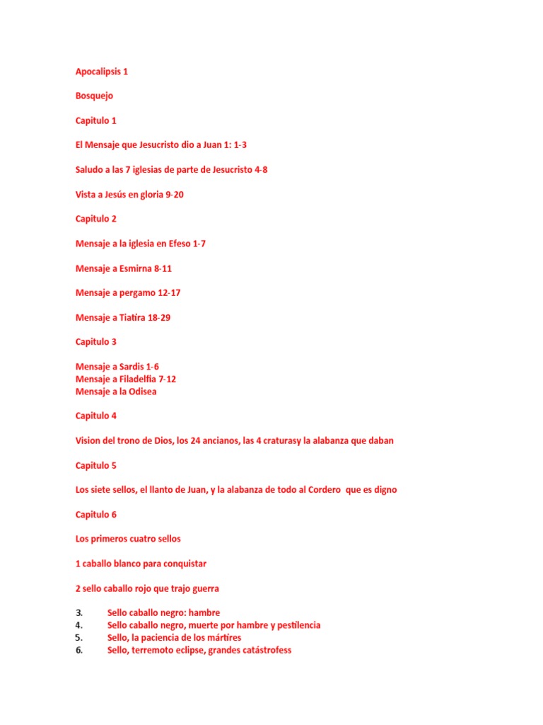 Apocalipsis 1 Pdf Jesús Cristo Título