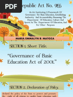 Ra 8190 Localization Act | PDF | Repeal | Teachers