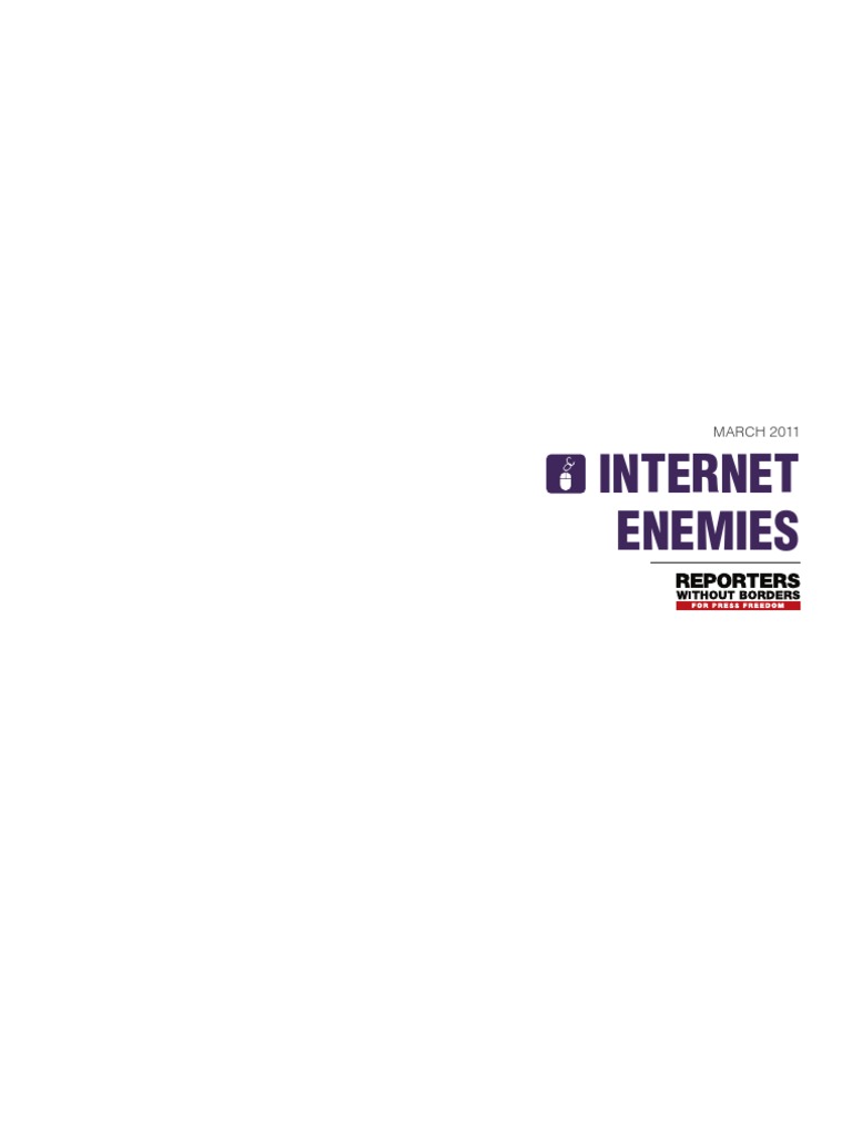 Internet Enemies | PDF