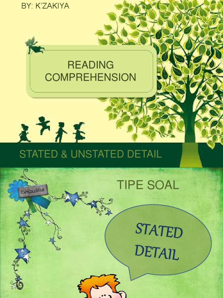 Stated and Unstated Detail Questions | PDF | Medical Specialties | Nature
