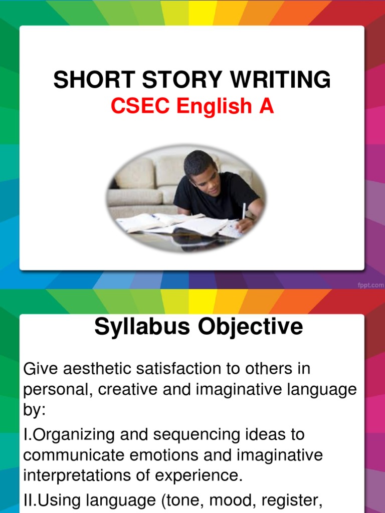 Short Story Writing: CSEC English A | PDF | Essays | Linguistics