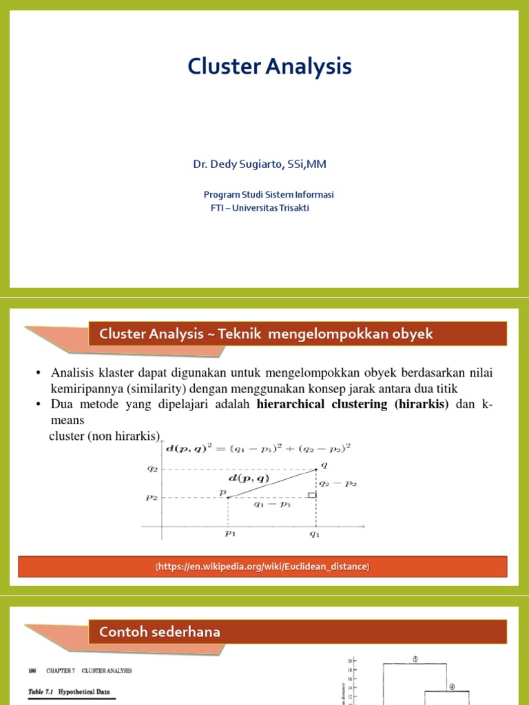 Cluster Analysis Hierarchical Cluster | PDF | Data Mining | Statistical Data Types