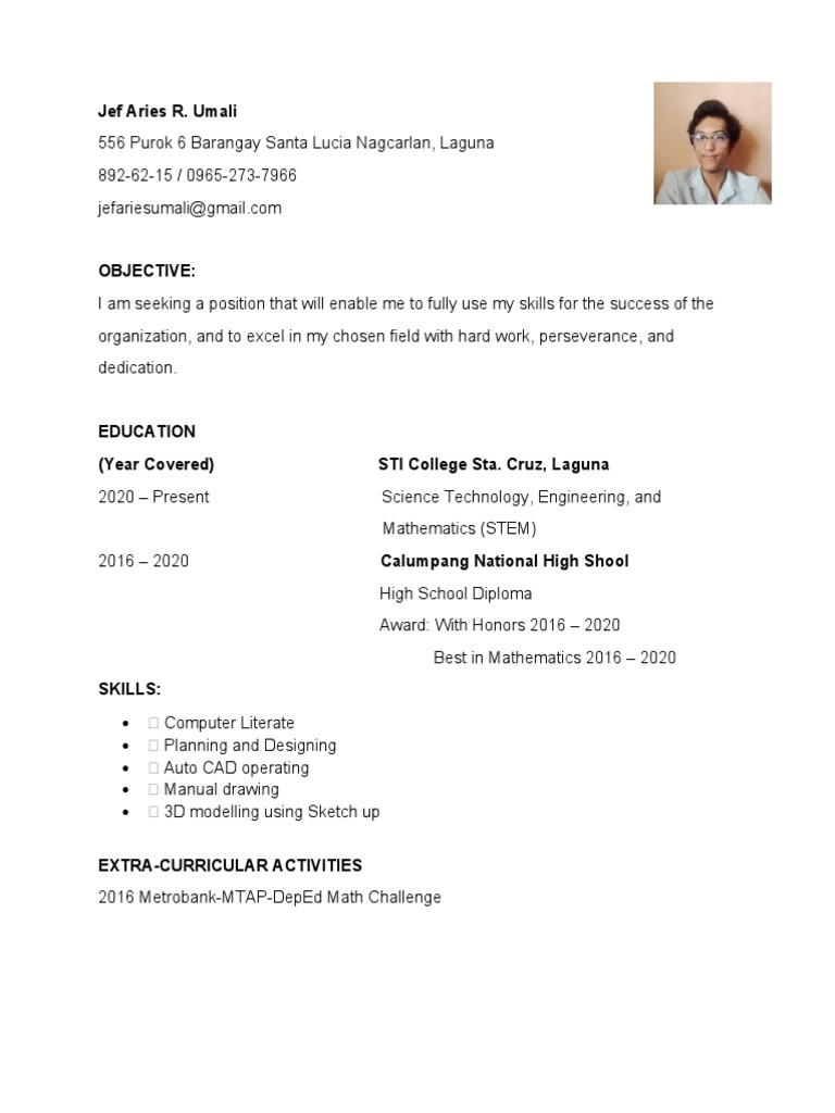 Umali Resume | PDF