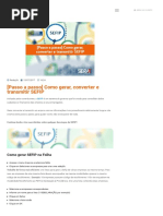 GFIP - Sem Movimento Passo A Passo | PDF | Informática