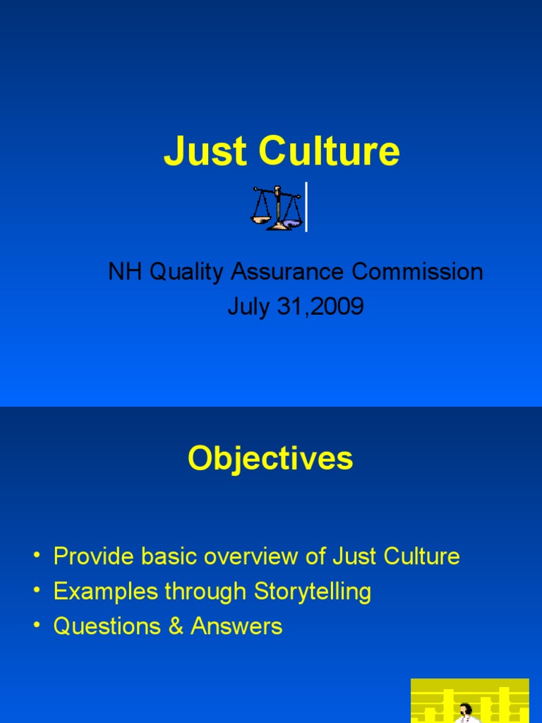 Understanding Just Culture in Healthcare | PDF | Patient | Nursing
