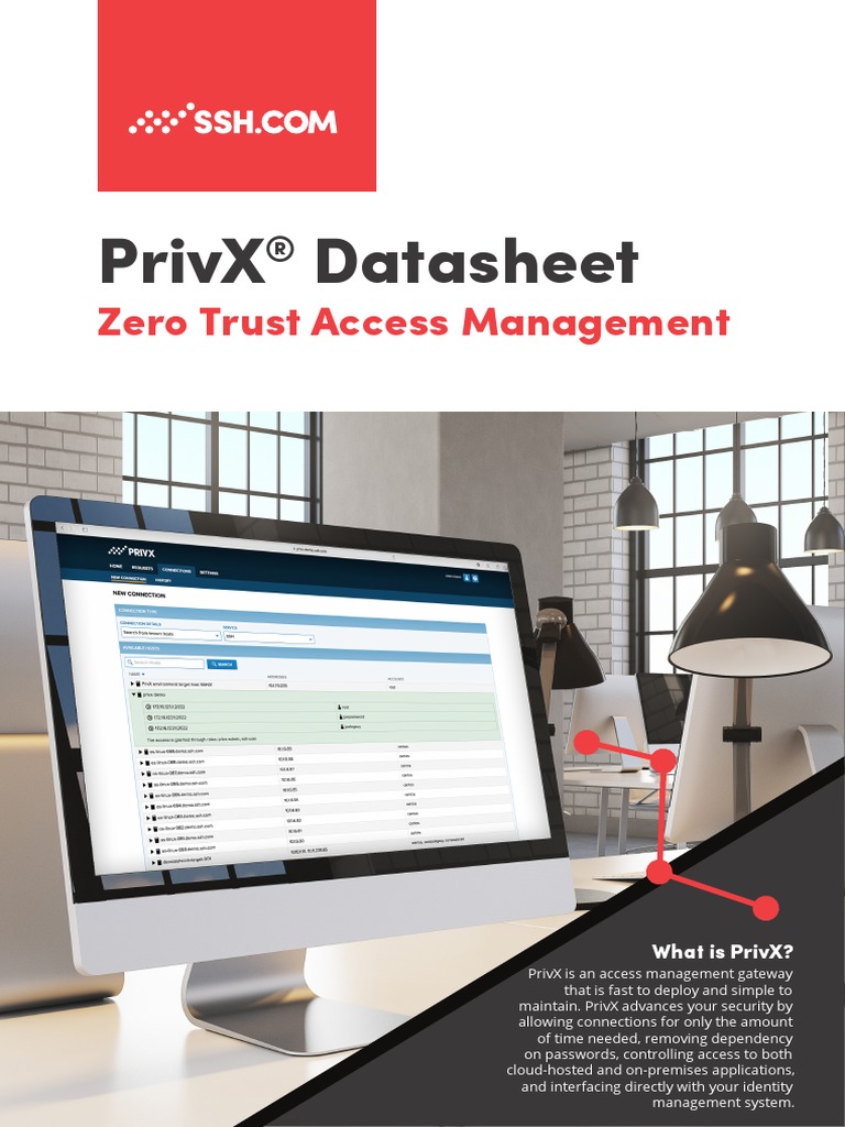 Privx Datasheet: Zero Trust Access Management | PDF | Cloud Computing ...
