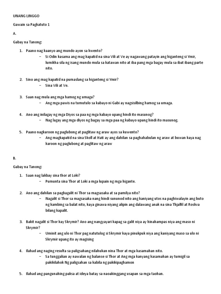Filipino-Q2-week1-and-2 (PAGE 4 Lang Eh PRINT) | PDF