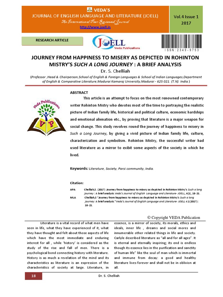 Such A Long Journey | PDF | Science | Science And Technology