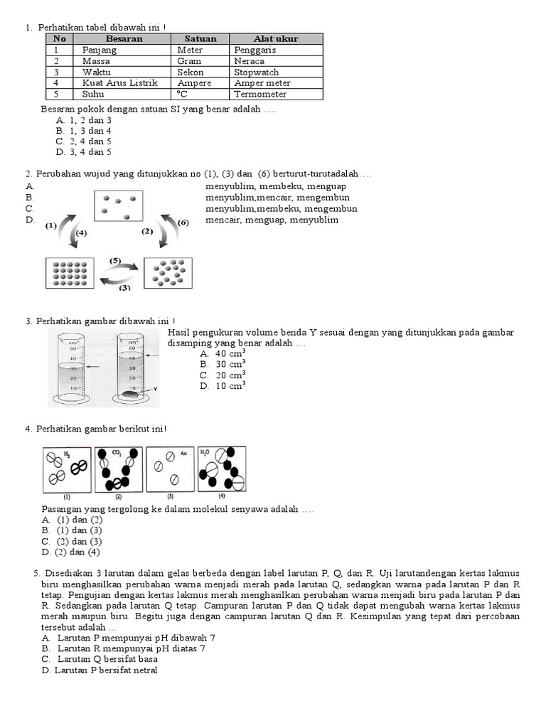 Soal IPA Paket B | PDF