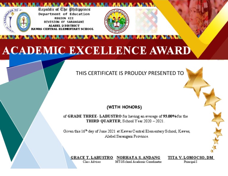 3rd Convocation Certificate | PDF