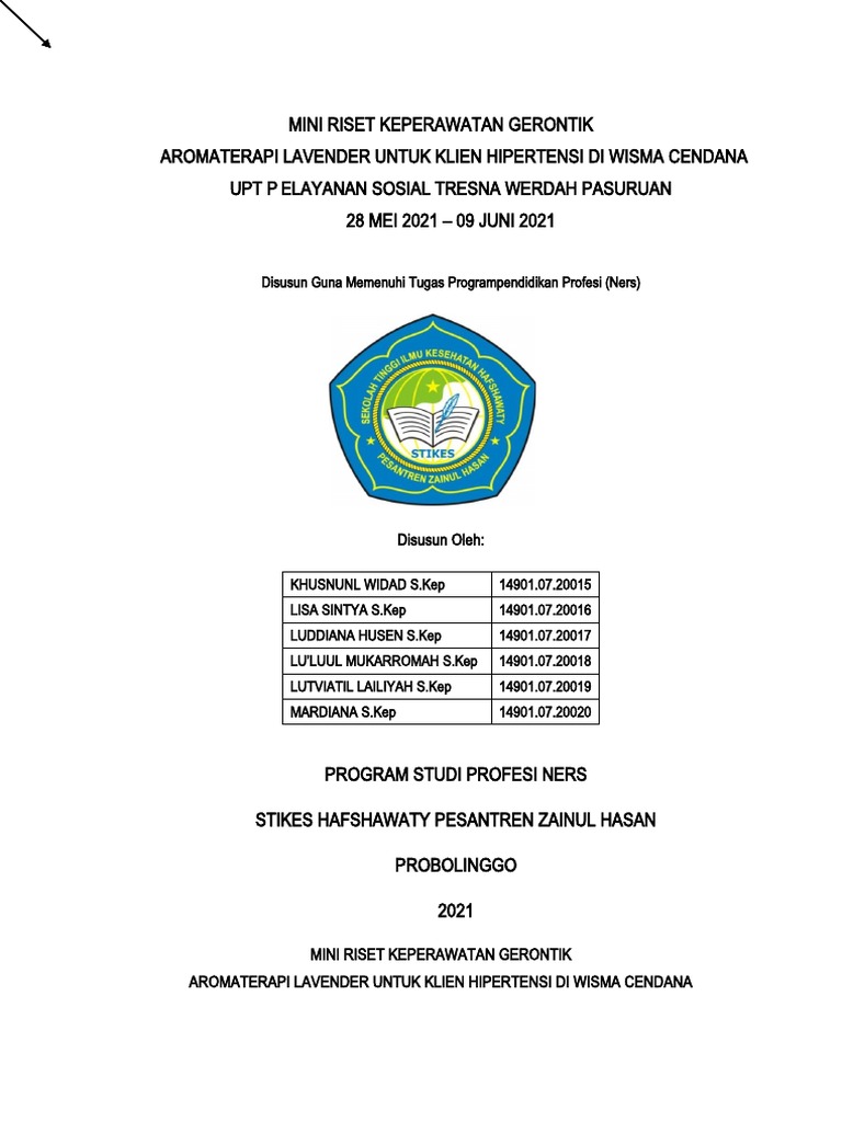 MINI RISET Lengkap FIx | PDF
