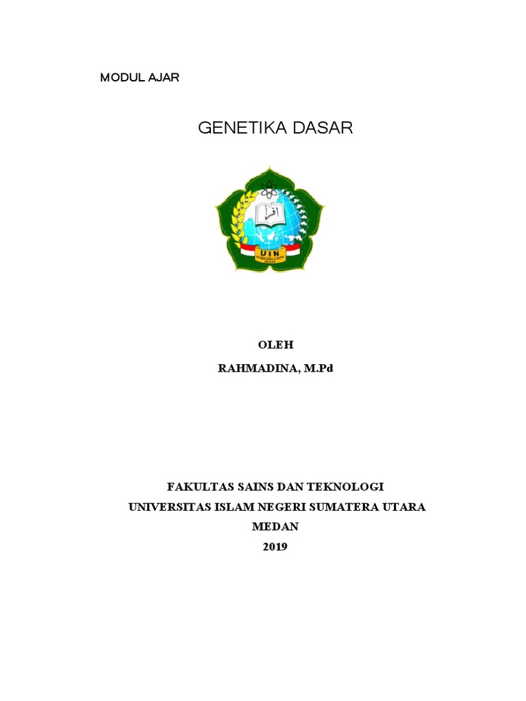 Modul Ajar Genetika | PDF