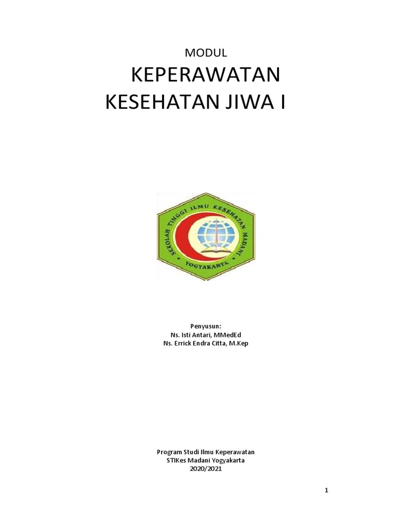 Modul Praktikum Jiwa 1 2020 | PDF