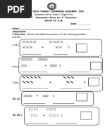 k2-MATH Worksheets-Wk-1.2 | PDF