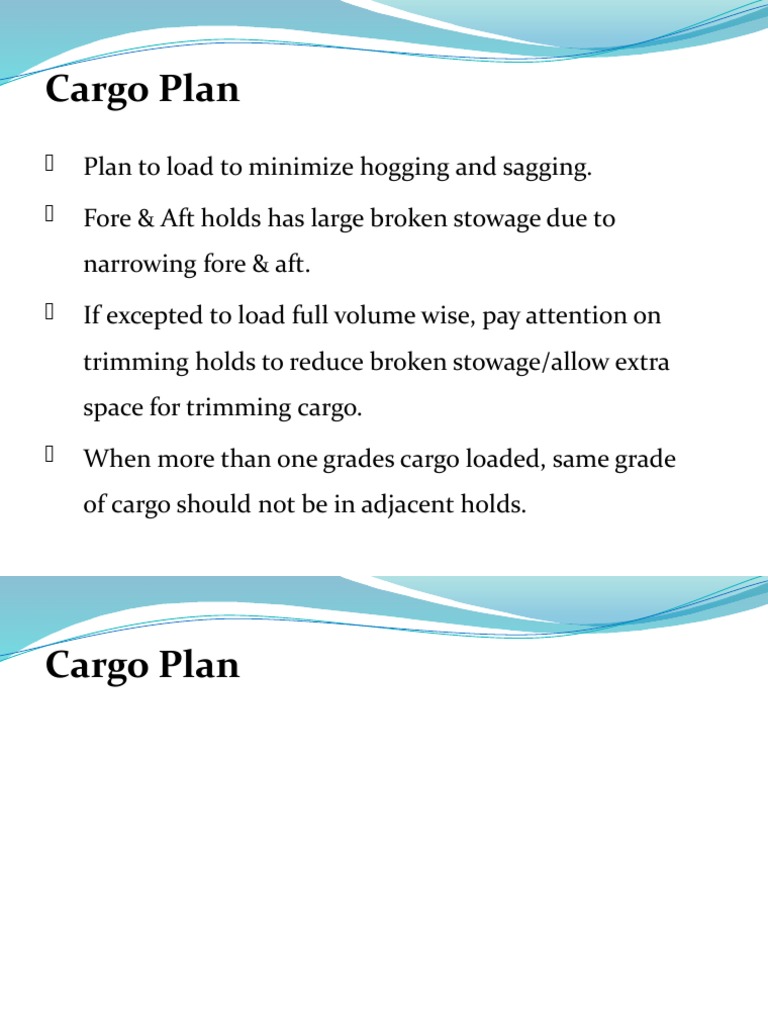 Loading, Discharging Sequence and Pratical Job | PDF