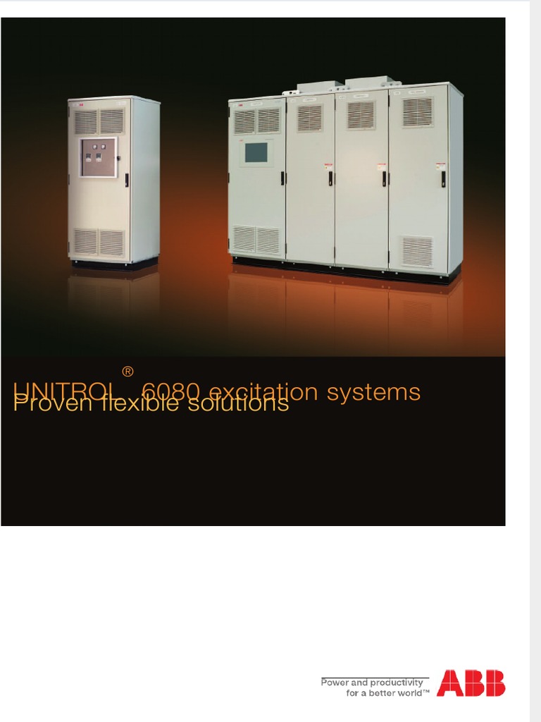 Dokumen - Tips - Abb Unitrol 6080 Excitation System | PDF | Electrical ...