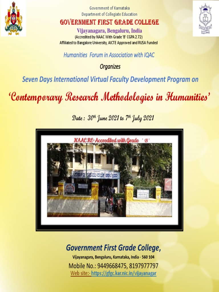 Manities VHJKK Hyrdgh Gyy Huhhhh | PDF | Bangalore | Humanities