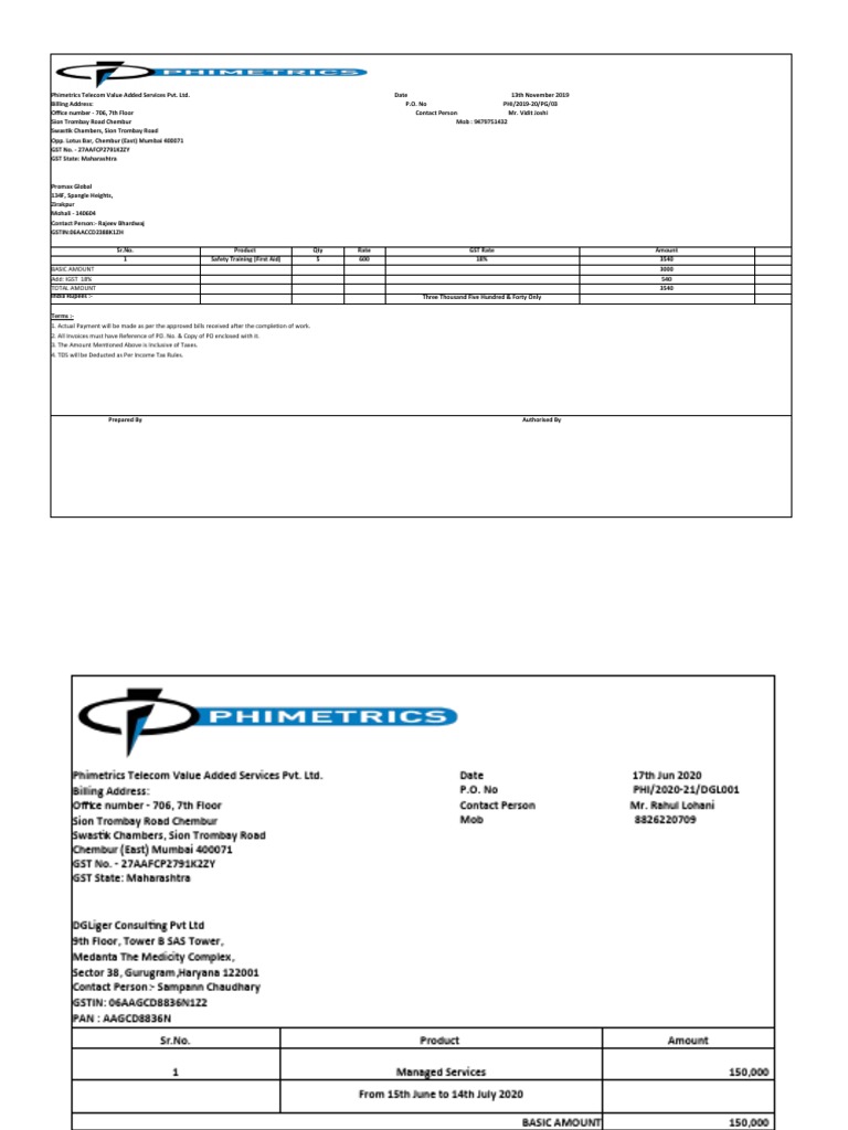 PO Format | PDF | Policy | Taxes