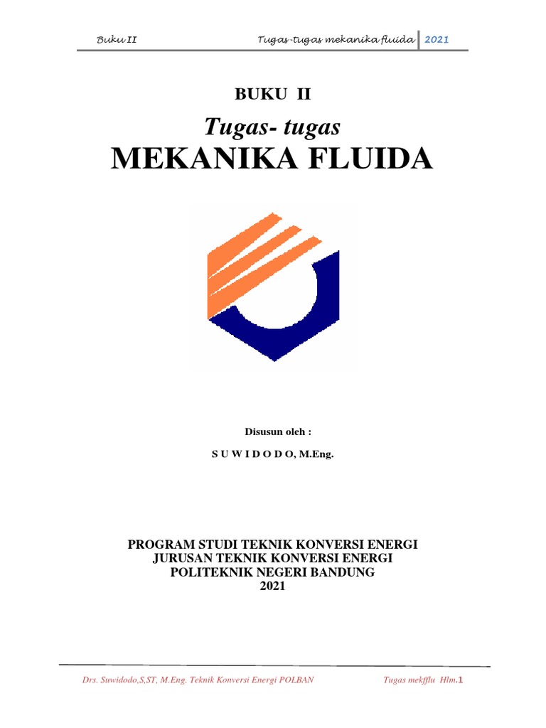 Tugas Tugas Mekanika Fluida 2019 Buku II 2021 | PDF