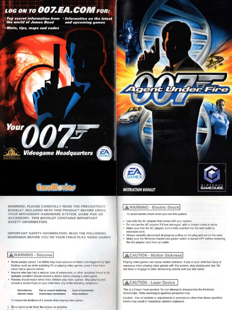 007 - Agent Under Fire (USA) | PDF