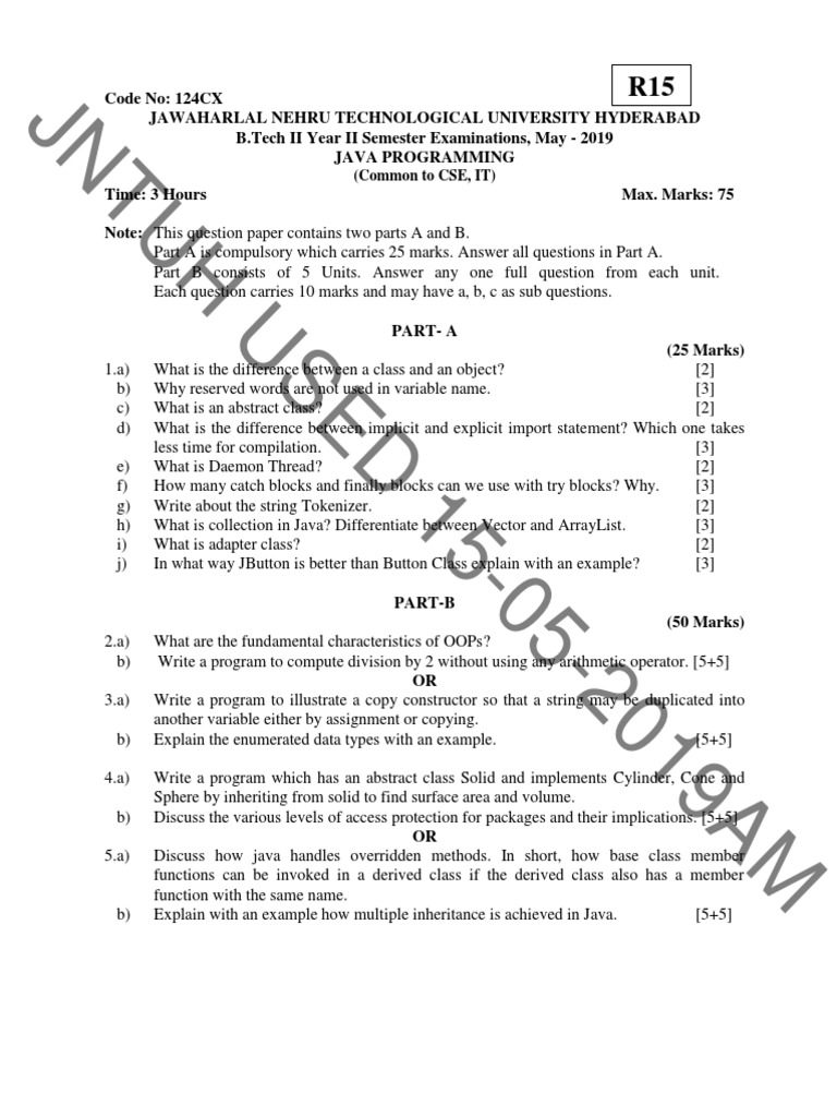 May 2019 Pdf Class Computer Programming Inheritance Object Oriented Programming