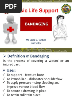BSP FIRST AID (BANDAGING) JO LASALA VVES Walang Video | PDF
