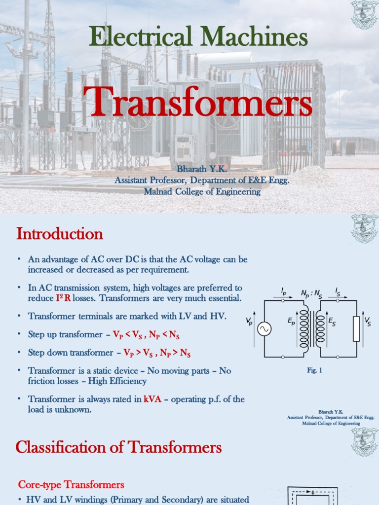 Transformers | PDF | Transformer | Inductor