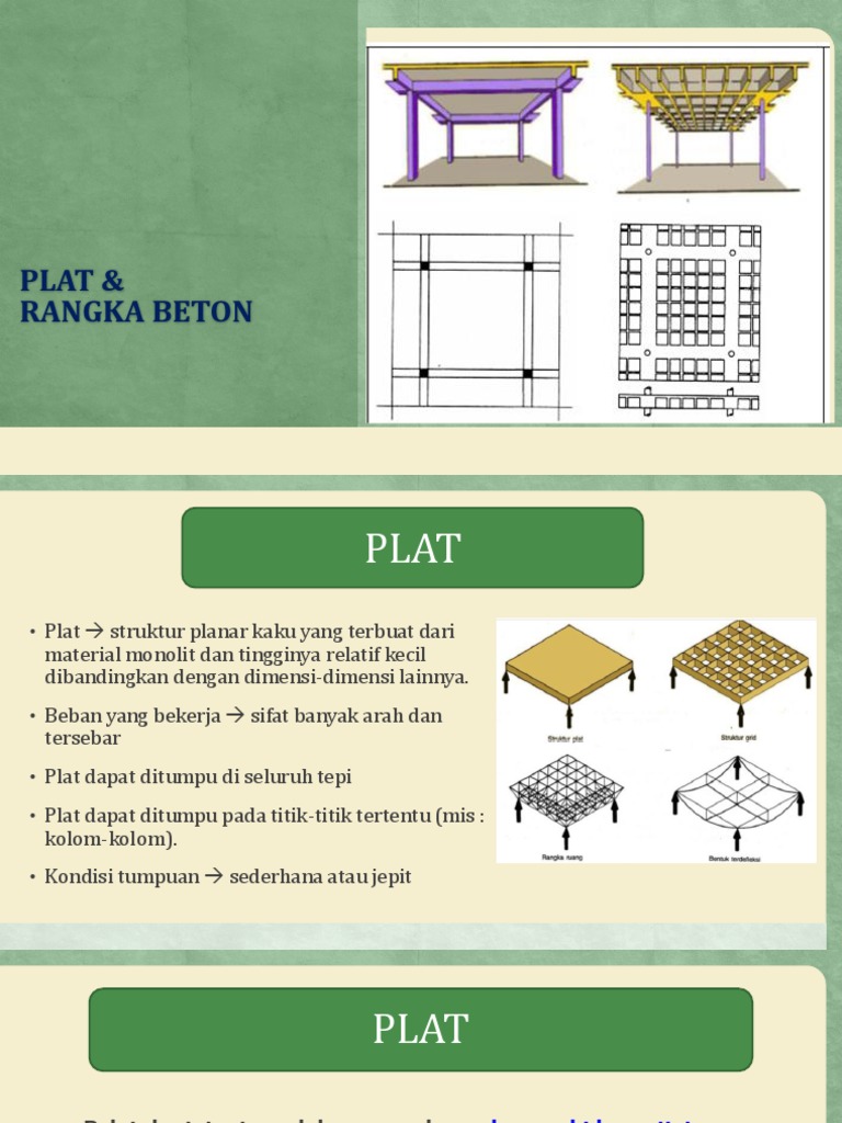 Plat 1 & 2 Arah | PDF