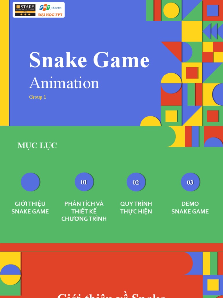 Snake Game Presentation Java Project Pdf
