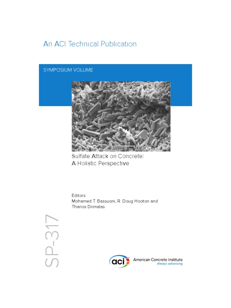 Aci Technical Publication | PDF | Concrete | Cement
