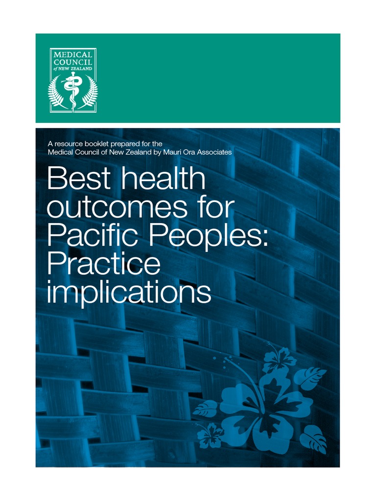 Best Health Outcomes for Pacific Peoples | PDF | Health Equity | New ...