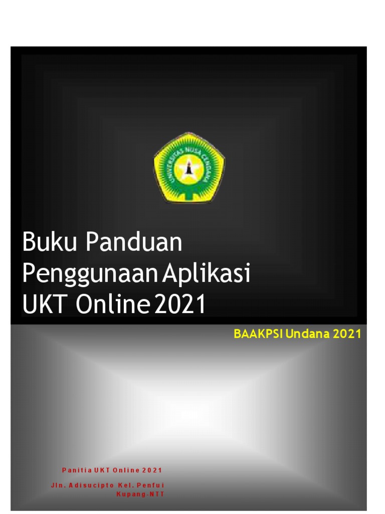Panduan Pengisian Data UKT Online 2021 | PDF