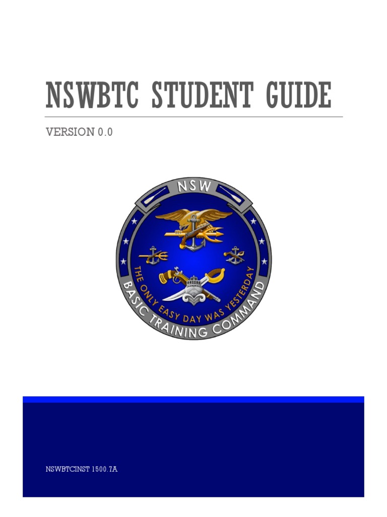 01 NSWBTC Student Guide 1.0 | PDF | Dietary Supplements | Uniform Code ...