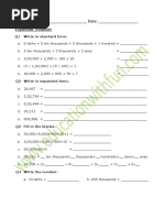 Predecessor and Successor Worksheet | PDF