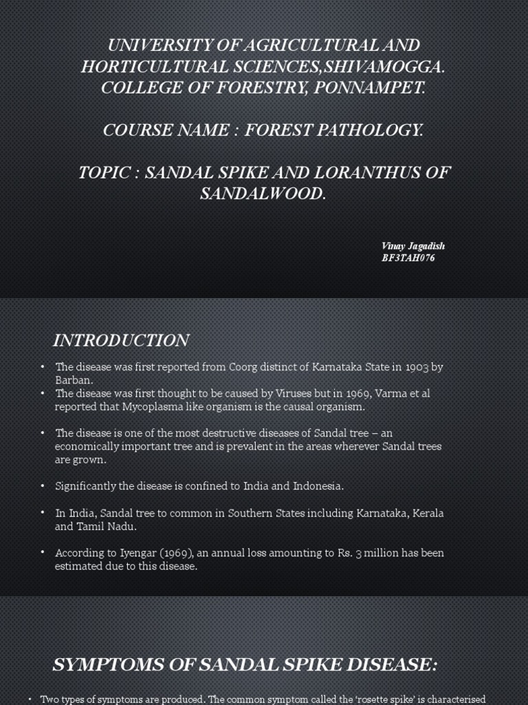 Forest Pathology | PDF | Plants | Organisms