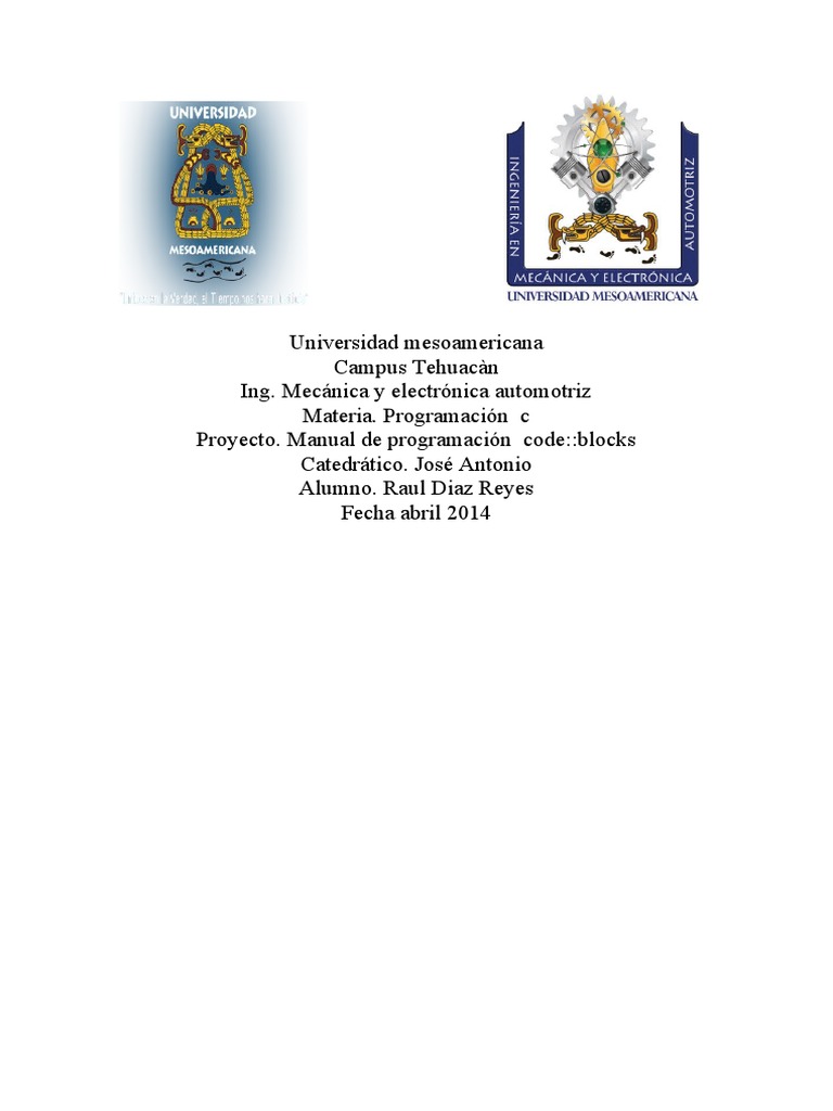 Manual de Codeblocks | PDF