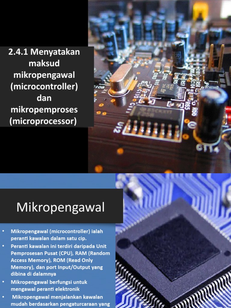 2.4.1 Menyatakan Maksud Mikropengawal (Microcontroller) Dan ...