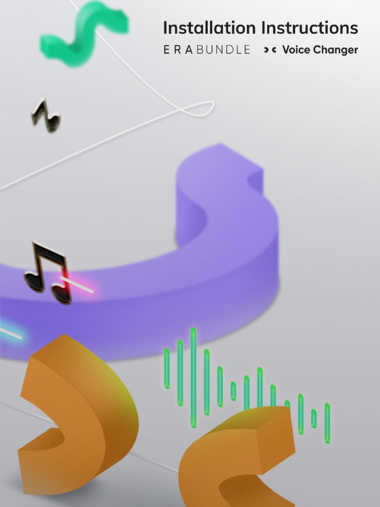 ERA Bundle & Voice Changer - Installation Quick Guide | Download Free PDF | Plug In (Computing ...