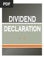 Board Resolution Declaration of Cash Dividends | PDF | Dividend | Board ...