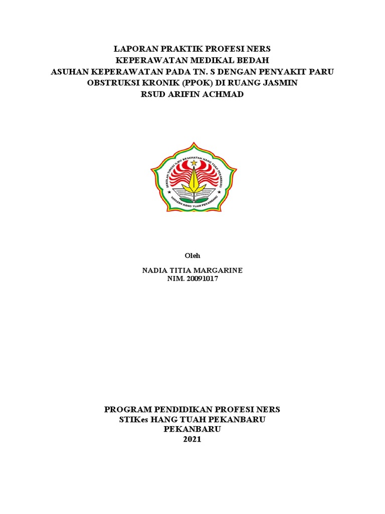 Cover Laporan Profesi Ners | PDF