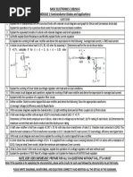 Basic Electronics (BBEE103/BBEE203) - Question Bank - VTU | PDF | Rectifier | Bipolar Junction ...