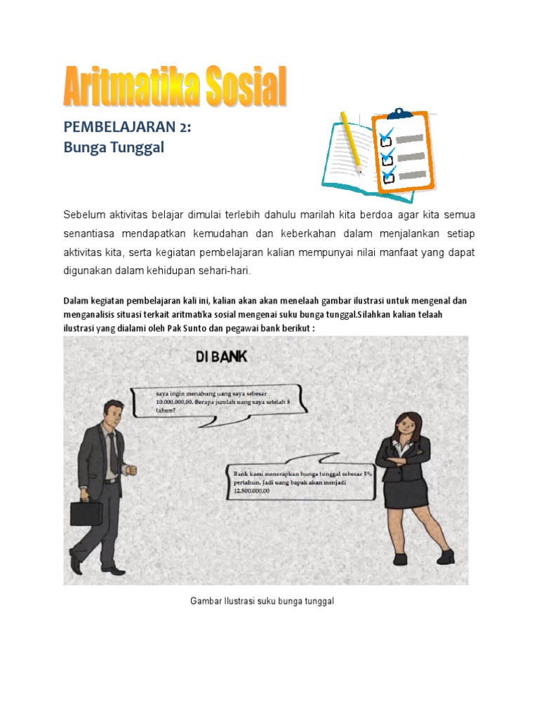 PEMBELAJARAN 2 Bunga Tunggal | PDF