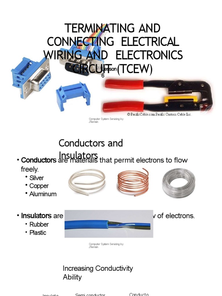 Terminating and Connecting Electrical Wiring and Electronics Circuit ...