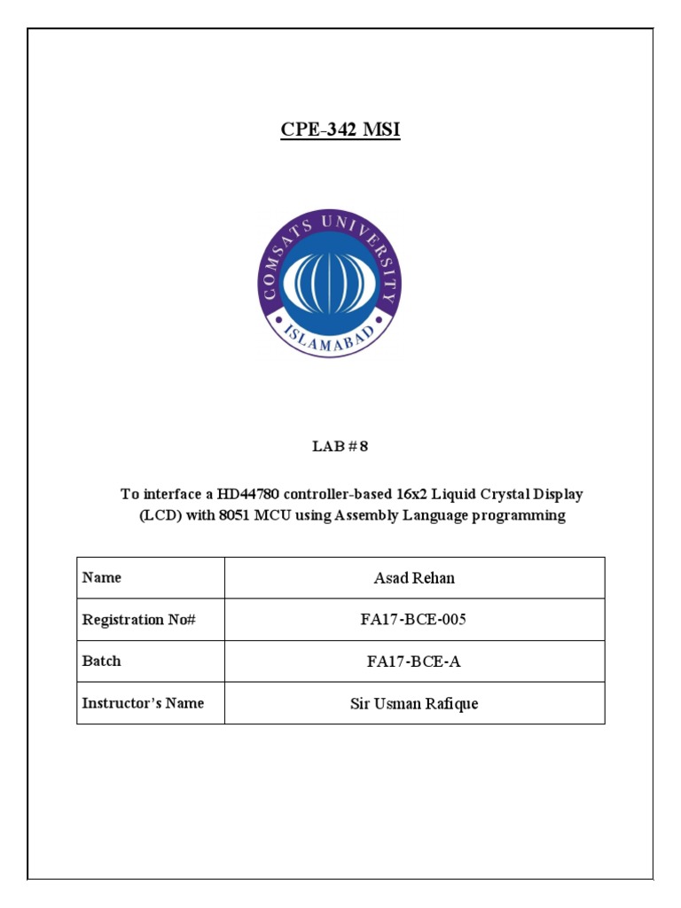 Cpe-342 Msi | PDF | Computing | Computer Programming